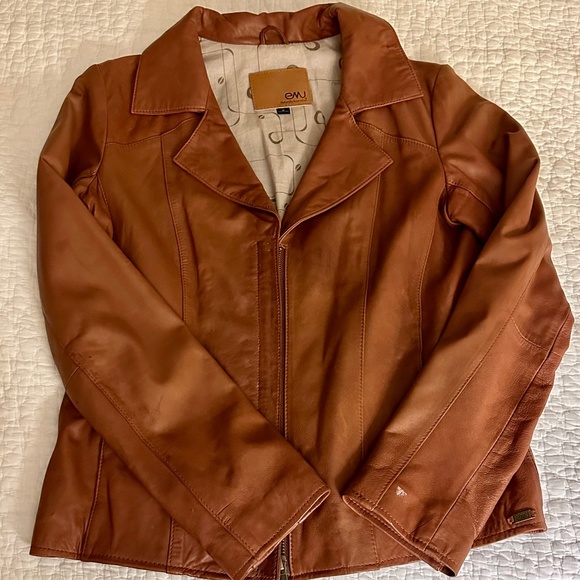 Emu | Jackets & Coats | Emu Surprise Bay Cognac Sheepskin Leather ...